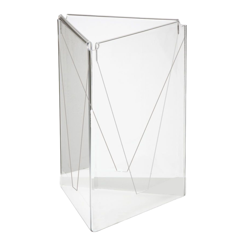 A5 Three Sided Acrylic Table Talker – Dilo Distributors Online Shop