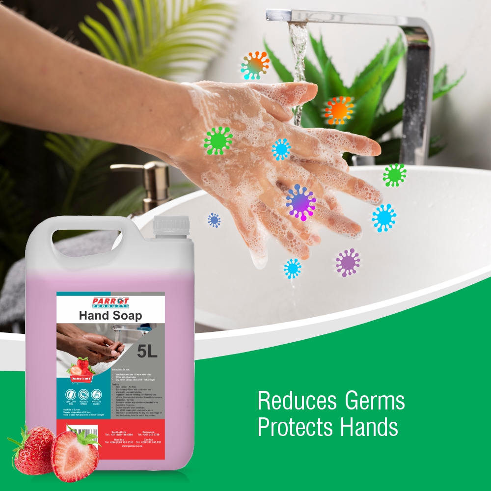 Janitorial Hand Soap Strawberry 5 Litre – Dilo Distributors Online Shop