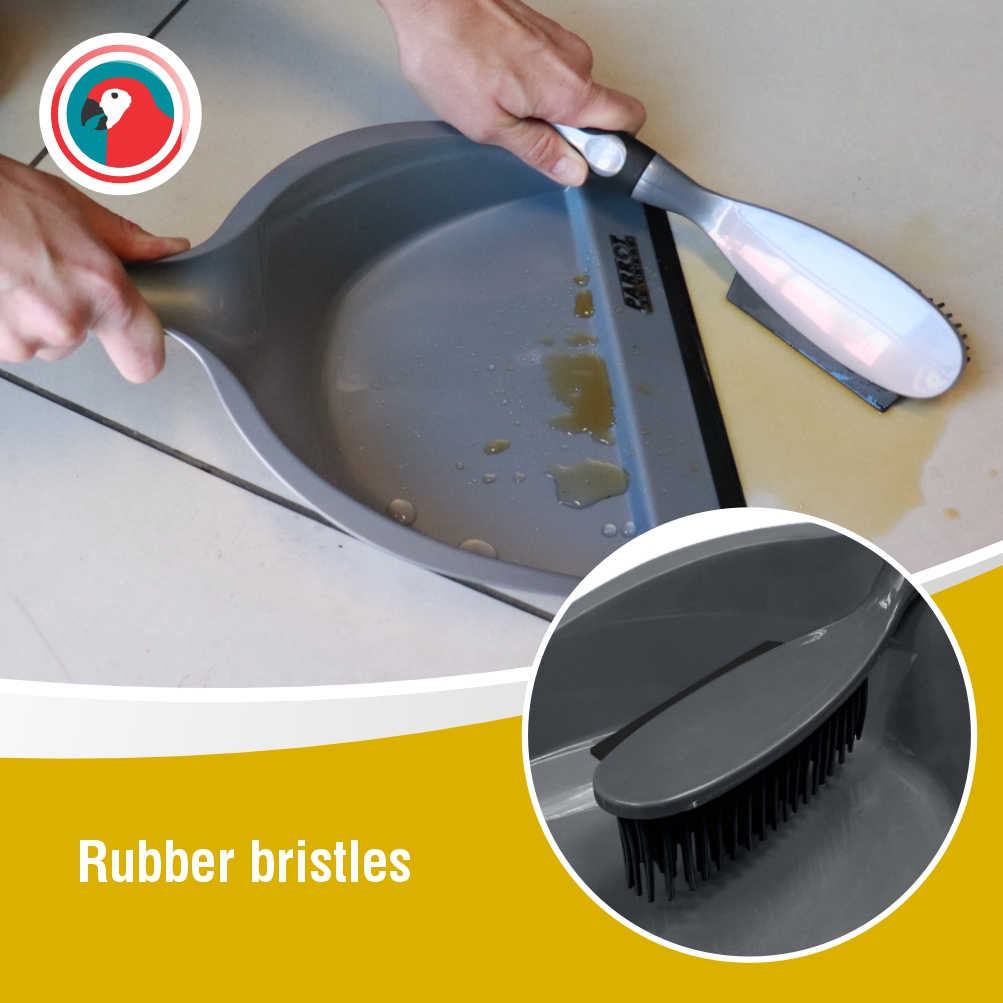Janitorial Rubber Dustpan and Brush – Dilo Distributors Online Shop